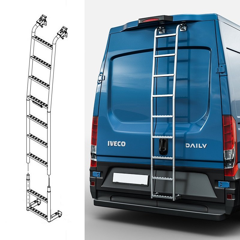 M-LINE Escalera trasera para IVECO DAILY 6 (H2), 409,90
